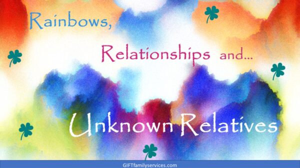 Rainbows, Relationships and Unknown Relatives | Rainbows, Relationships ...