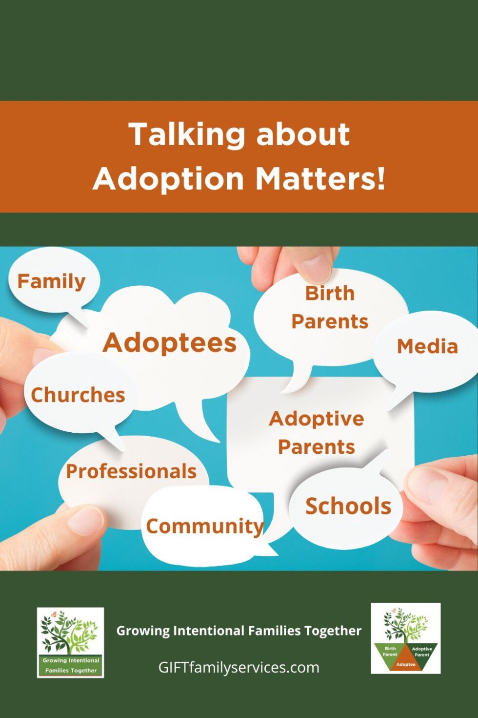 Talking About Adoption Matters - Growing Intentional Families Together, LLC